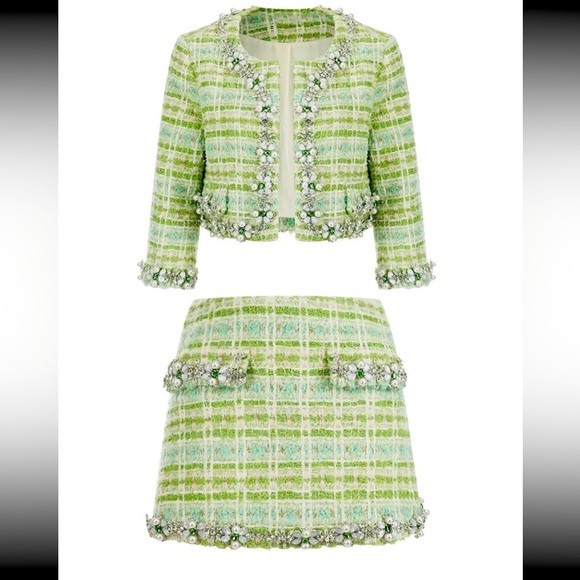 Zara | Dresses | Brand New Tweed Set | Poshmark